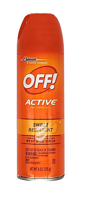 Johnson OFF! Active Insect Repellent Aerosol Spray - 6 oz | eBay