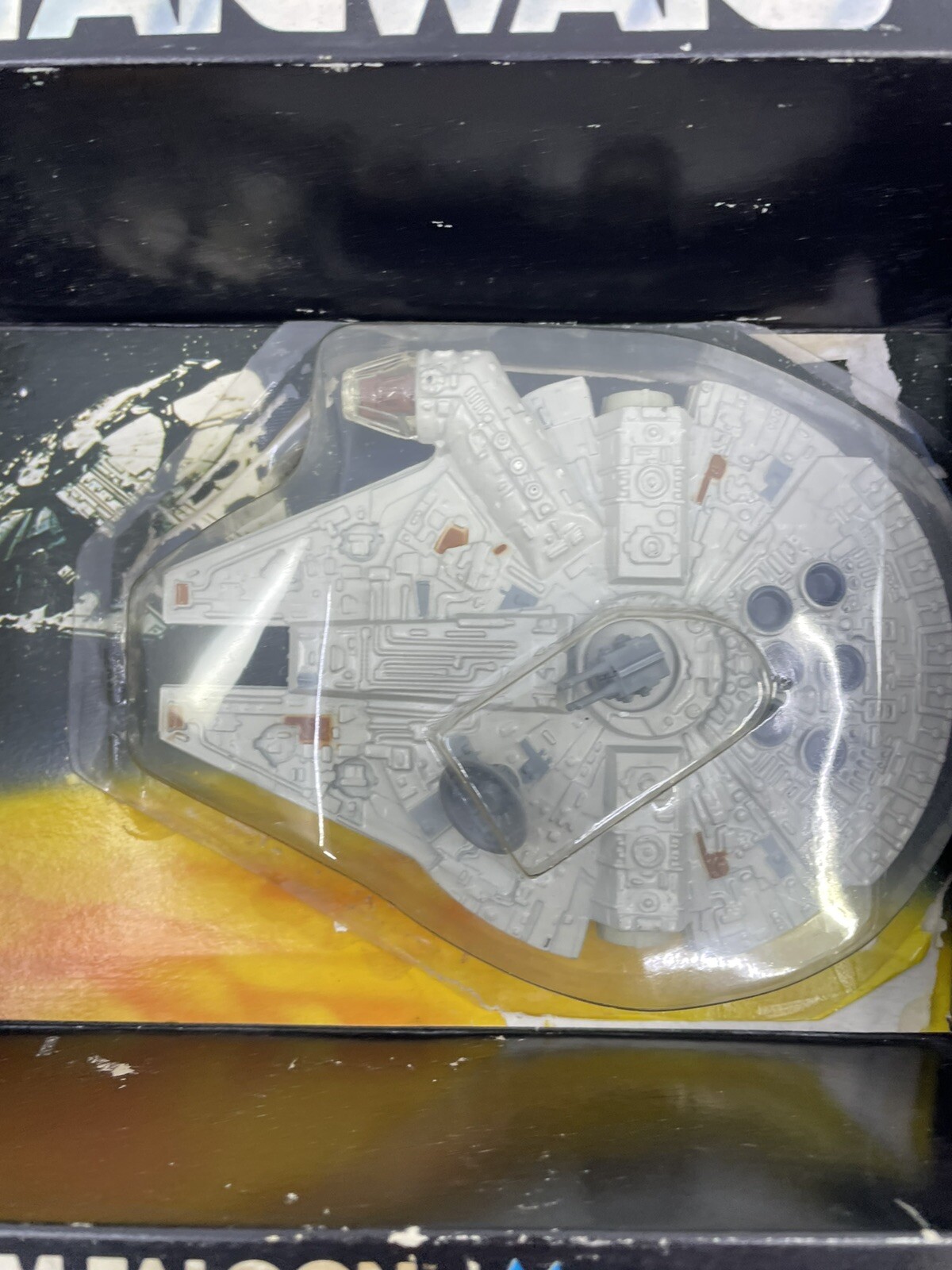 Star Wars Vintage Die Cast Millennium Falcon w/box Detached Bubble | eBay