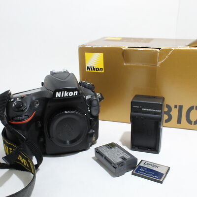 Nikon D810 FX 36.3MP Digital SLR Camera - Black Bundle w/ Box, Charger & Battery 4960759143532 ...