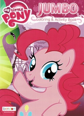 My Little Pony MLP Jumbo Coloring & Activity Book 80 Tear N Share Pages ...