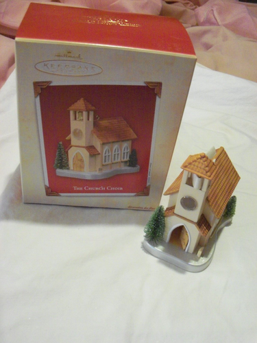 2003 HALLMARK KEEPSAKE ORNAMENT THE CHURCH CHOIR IN BOX | eBay