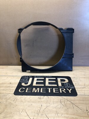 84-90 Jeep Cherokee XJ Comanche MJ OEM Fan Shroud GM 2.8L V6 2.5L I4 | eBay