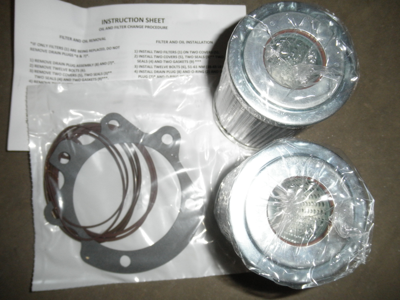 5330-01-453-0770 Transmission Filter Kit 10KP899 FMTV 29558328 29540493 ...