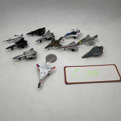 Lot Of Military Micro Machines Jets Planes Helicopters Air Force ...