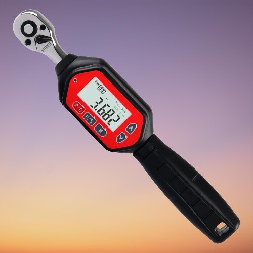 VPOER Digital Torque Wrench 1/4-inch Drive, 0.22-7.37 ft-lbs (0.3-10 Nm ...