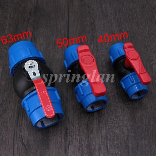 Stop Tap Valve For HDPE Or Alkathene Water Pipe Compression Ends 40mm ...