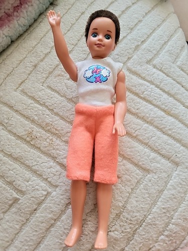 Vtg 1990 Todd Barbie Doll Flocked Hair Barbie Mattel | eBay