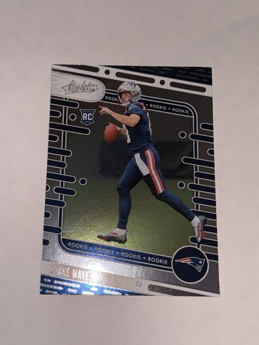 Drake Maye 2024 Panini Absolute #103 Rookie RC New England Patriots | eBay