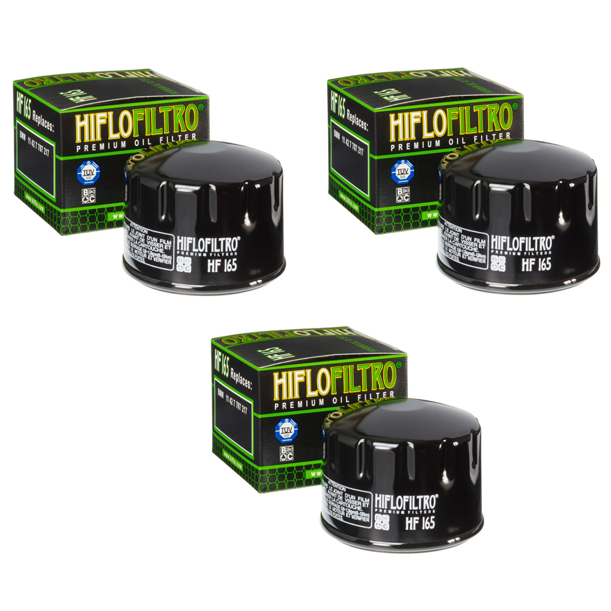 Hiflofiltro HF165 Oil Filter 3 Pack BMW F800S, BMW F800ST | eBay