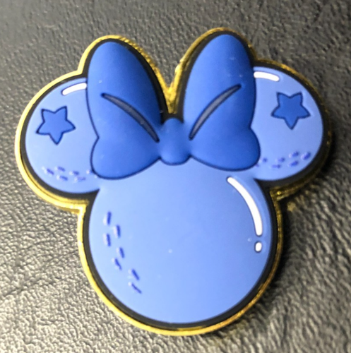 Disney pin Loungefly Minnie Mouse fruit blueberry scented blue bow ...