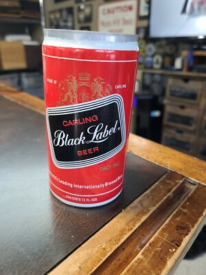 Vintage Defunct Can Co. Sample For Approval Pc. Carling Black Label ...