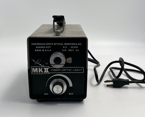 MK II Fiber Optic Light Source System 115V Vintage Illuminator Equipment | eBay