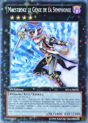 carte YU-GI-OH SP14-FR031-ST Maestroke Le Génie De La Symphonie NEUF FR ...
