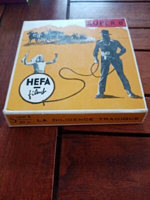 ancien film HEFA super 8mm-western/la diligence tragique/cow boy | eBay