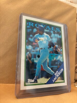 Bo Jackson Royals Topps 1988 Rare Error Card #750 | eBay