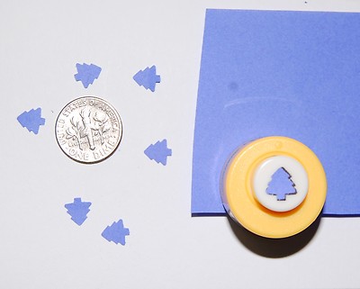 Mini Christmas TREE Shape Paper Punch Quilling-Scrapbook-Cardcraft | eBay