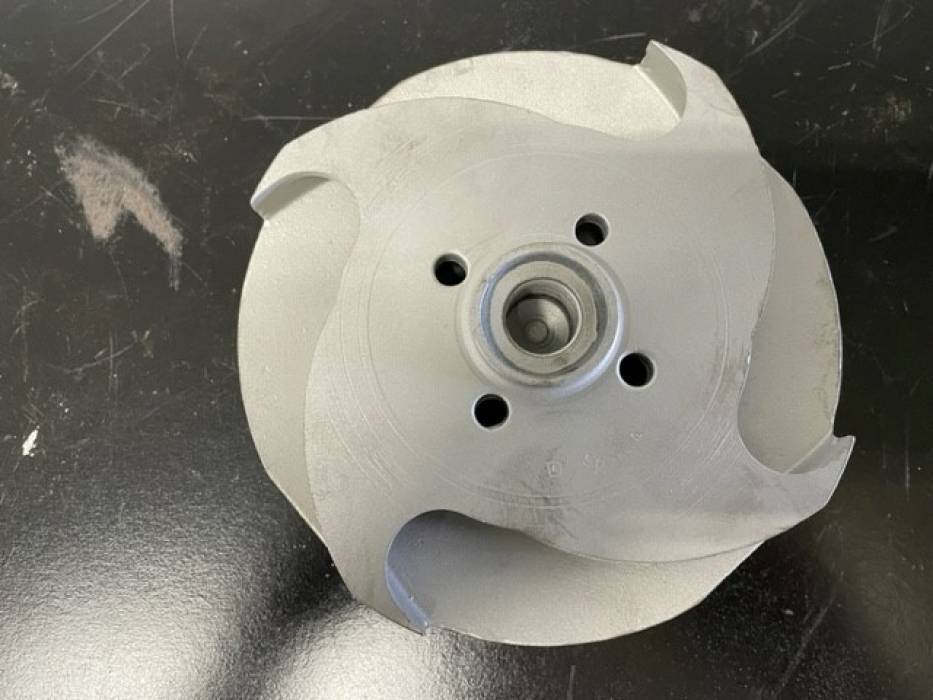 Durco 1K 1.5x1-82 ANSI Impeller, 316SS, 6.25"dia, Pattern No: 50754A ...