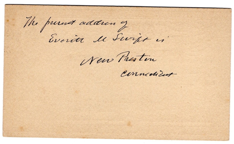 UX1 Postal Card Westport CT Geometric CCL Local use | eBay