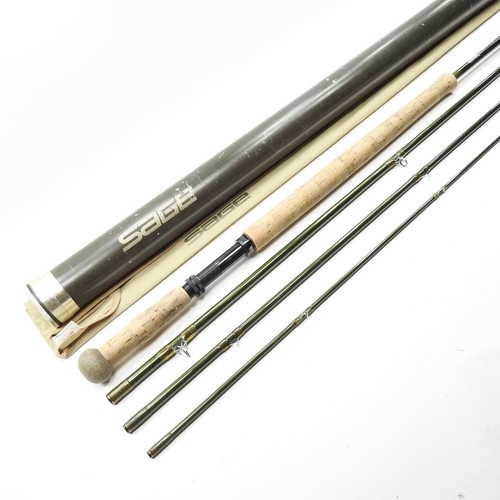 Sage Z-Axis 9143-4 Fly Fishing Rod. 14’ 3” 9wt. W/ Tube & Sock. | eBay