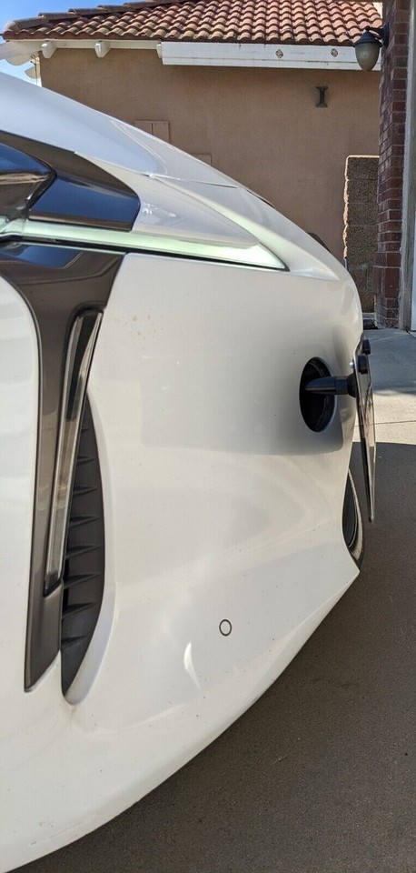 2018-2025 Lexus LC500 Front Bumper Tow Hook License Plate Mount Bracket ...