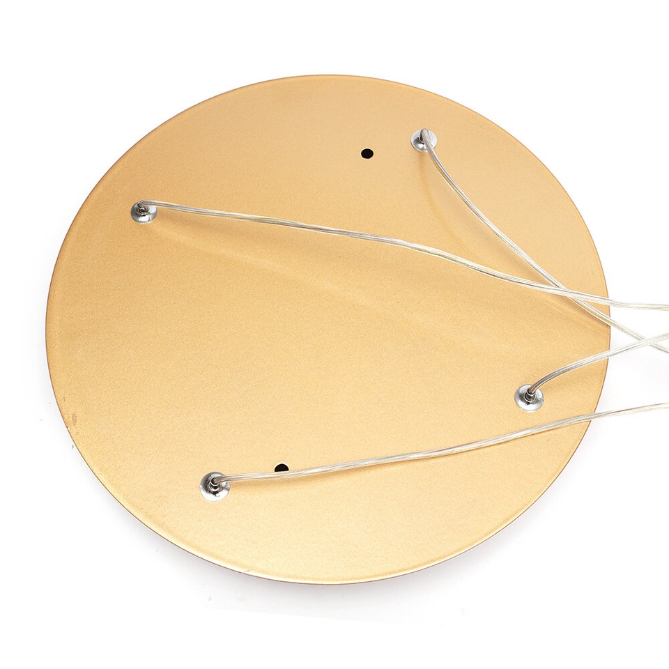 LED Pendant Light Modern Ring Fixture Acrylic Hanging Lamp Chandelier ...