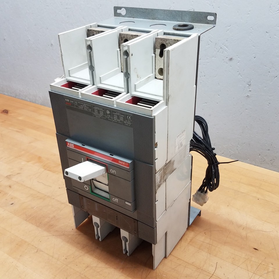 ABB S7H Sace S7 K7TK-2, Circuit Breaker 3 Pole 600VAC K7TK-2 1000A ...