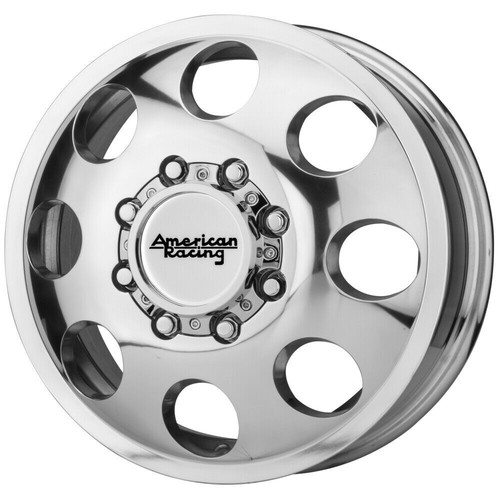 16x6 Polished Front Wheels American Racing Ar204 Baja Dually 8x6.5 ...