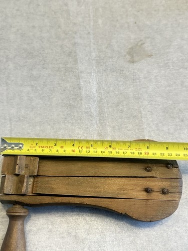 Vintage Wooden Noisemaker – Purim Gragger – Handmade Rustic Rattle ...