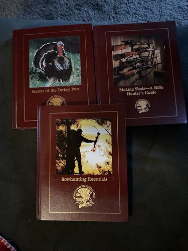 Mint Vintage 3 Books North American Hunting Club Bowhunting Rifle ...