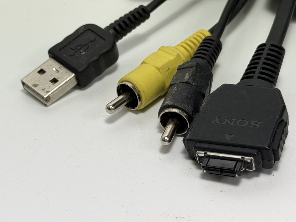 Sony VMC-MD1 Multi-Use Terminal Cable USB A/V RCA for Sony Cameras | eBay
