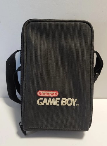 Black Official Nintendo Gameboy Carrying Case Travel Bag | eBay