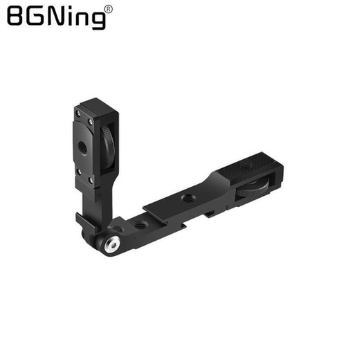 BGNing Cold Shoe Mount Adapter Bracket for DSLR Camera Fill Light Mic ...