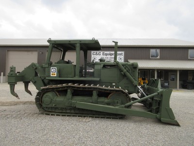 1972 Caterpillar Ex Military D7F bull Dozer with Ripper Low hours! | eBay