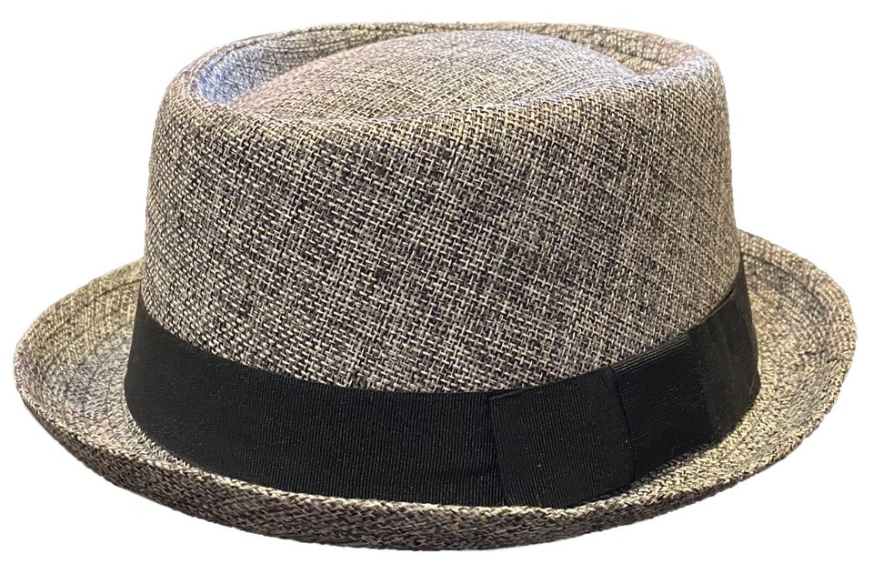 Fedora Gangster Roll Up Dervy Round Top Bucket Fedora Men Women Hat Cap ...