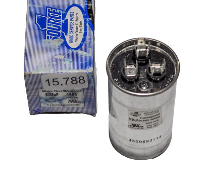 Source One CAP4405035DR Run Capacitor 5/35uF 440V | eBay