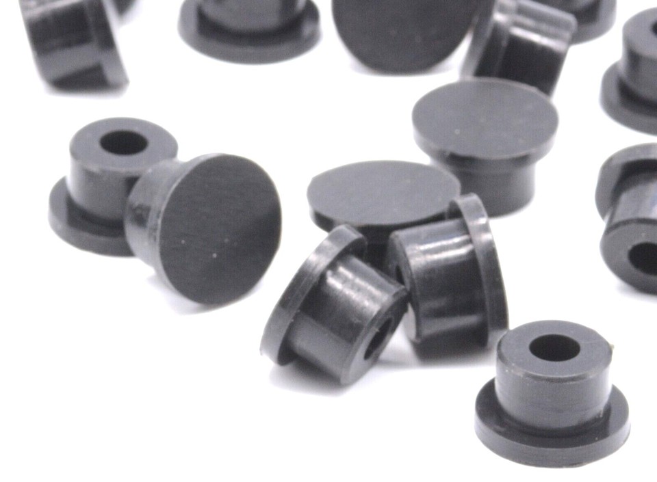 Silicone Rubber Panel Hole Plugs 15 Pack Choose Size Compression Stem ...