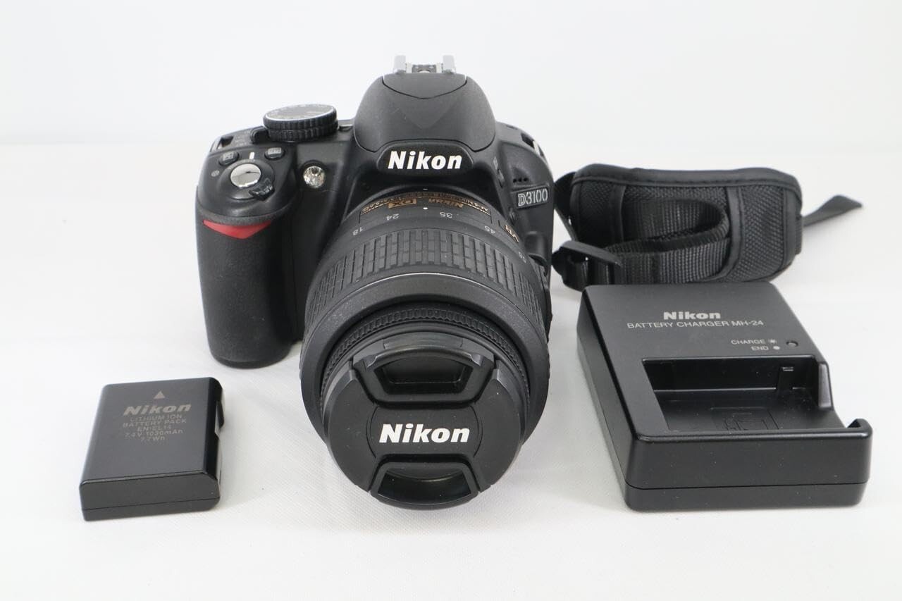 Nikon D3100 Digital SLR Camera AF-S 18-55mm f/3.5-5.6 G VR (Shutter ...