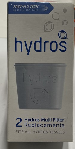 Hydros Multi Filter Replacements for All Vessel Water Bottle Carafe ...