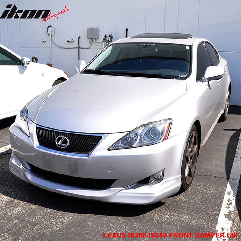 Fits 06-08 Lexus IS250 IS350 INS Style Front Bumper Lip Spoiler Kit PU ...
