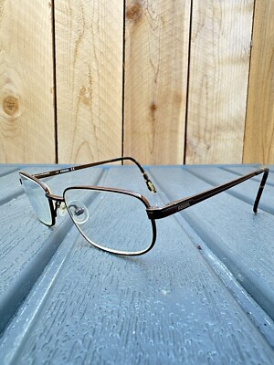 Fossil Titanium ROGER P6F Brown Tortoise 54[]18-140 Eyeglass FRAMES ...