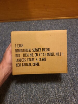 Radiation Detectors & Geigers - Civil Defense Geiger Counter