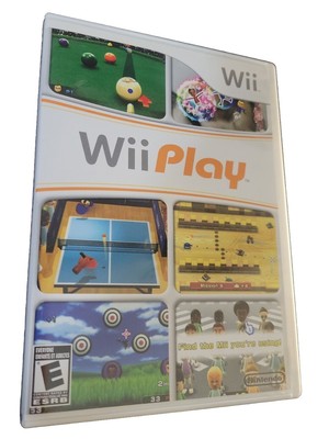 Wii Play Nintendo Wii 2007 045496900069 Complete Billiards Fishing ...