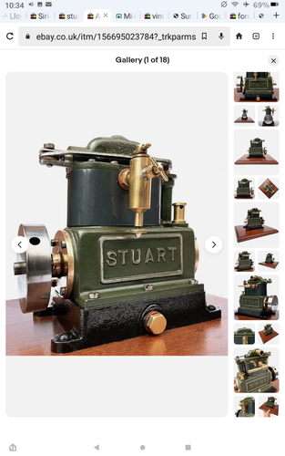 stuart turner model steam engine | eBay UK