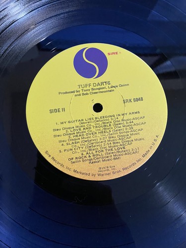 NM Promo - TUFF DARTS! - Self Titled - 1978 Sire SRK-6048 LP Vinyl Record | eBay