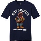 NEW ART SOCIETY SWOD BIGGIE TOON TEE SHIRT NEW NAVY SMALL-4XLARGE MADE ...