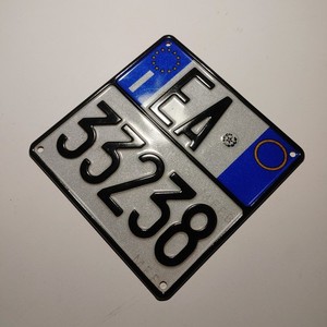 Replica Italian License Plates