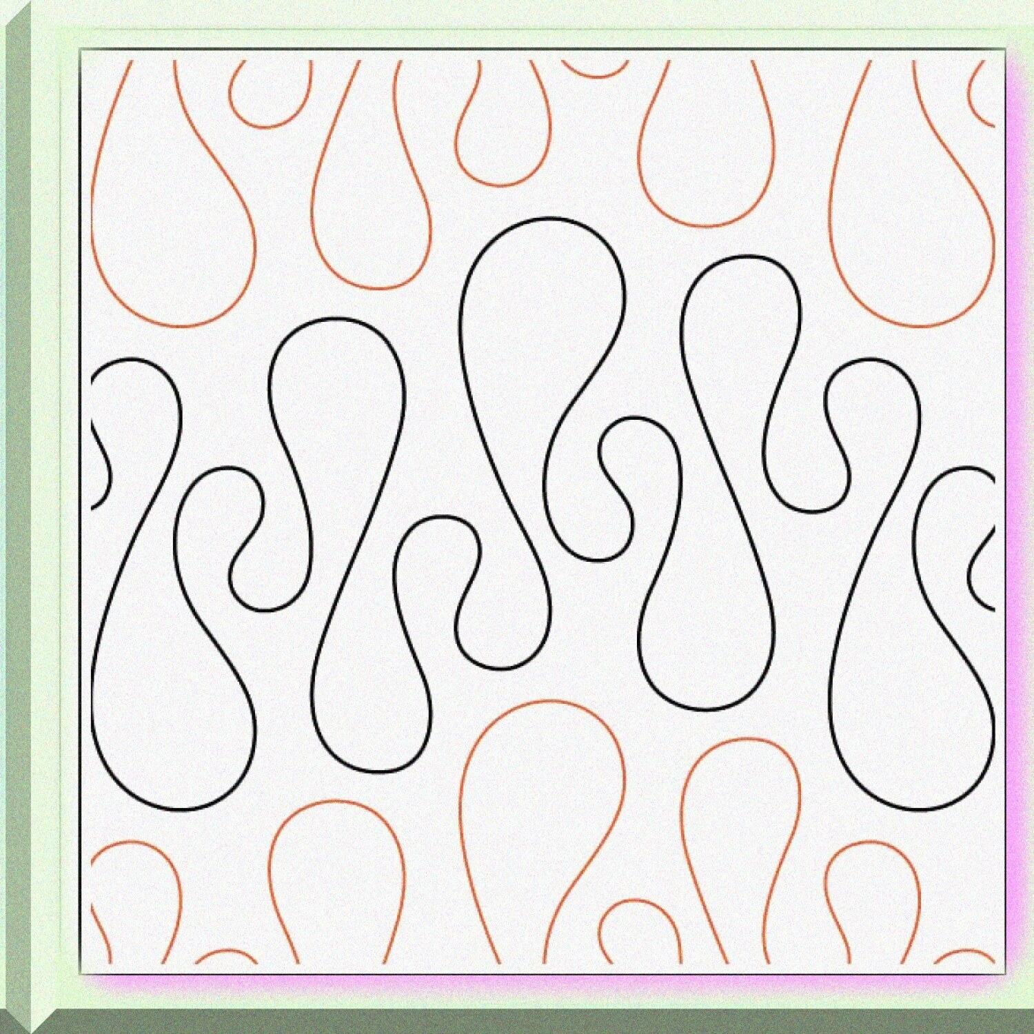 EasyDollop Quilting Roll: Longarm Pantograph Set with Rails, Tracks ...