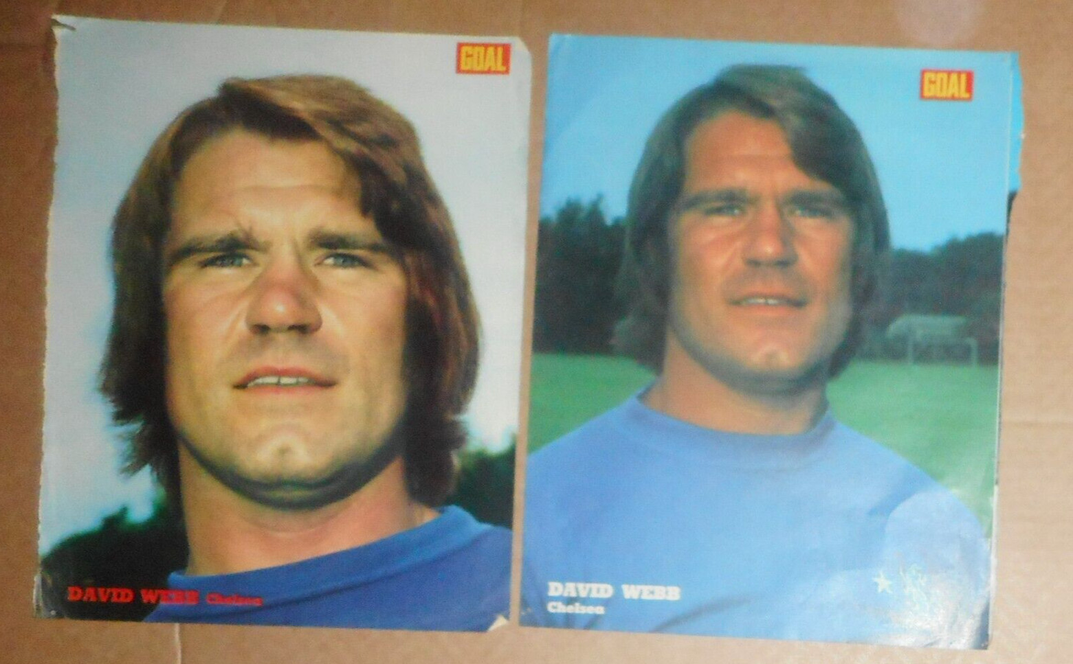 CHELSEA FC , PIN-UPS , FROM GOAL / SHOOT, | Grelly UK