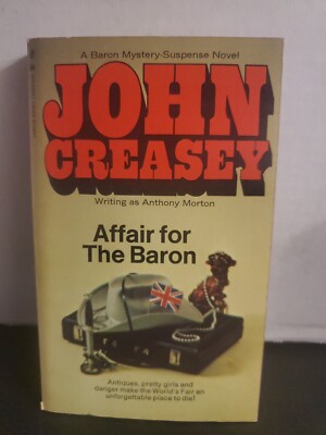 Affair For the Barton by John Creasey (1967, Paperback) Anthony Morton ...