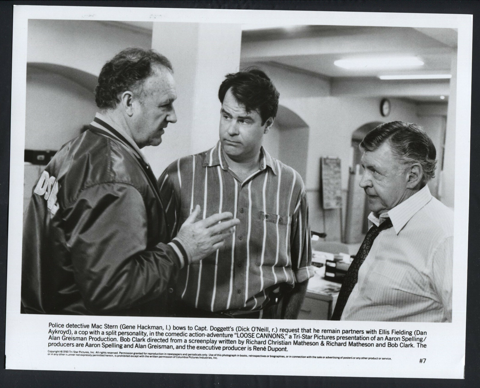 Loose Cannons ’90 GENE HACKMAN DAN AYKROYD DICK O’NEILL | eBay